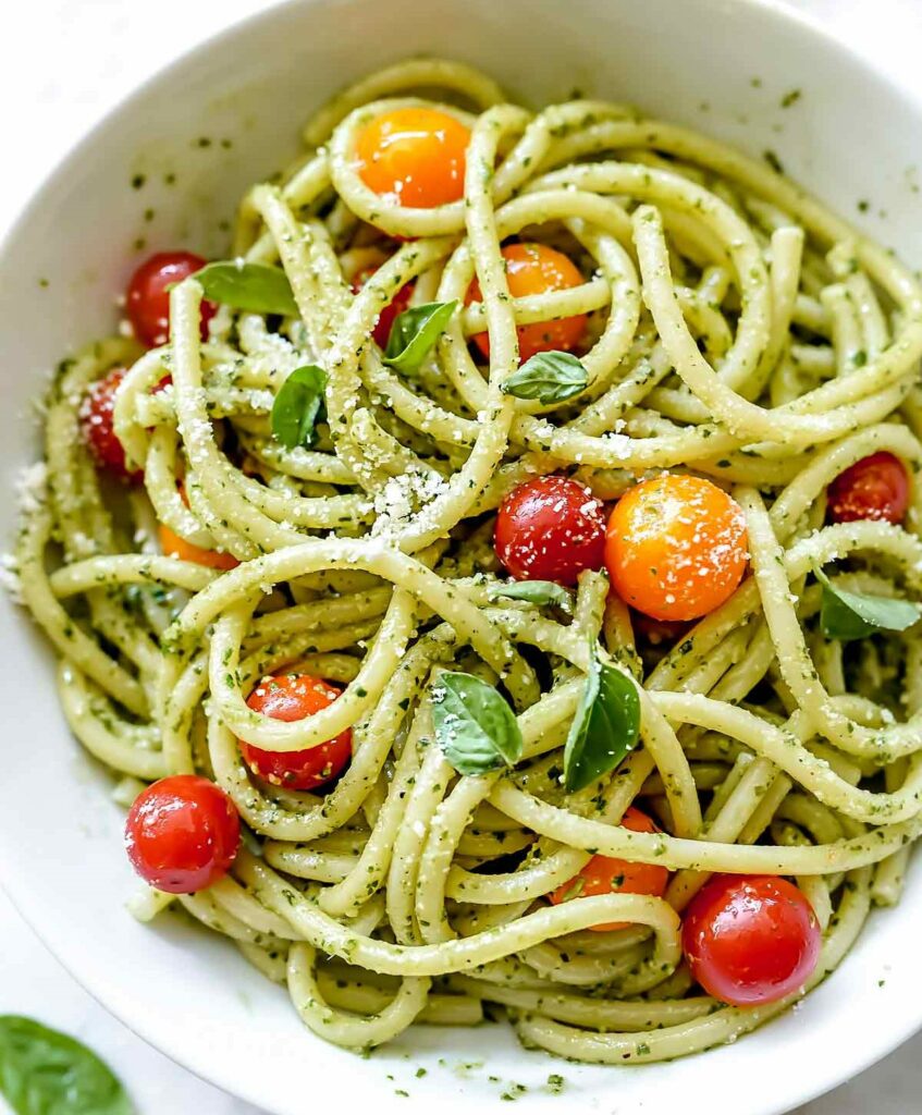 Chicken Pesto Linguine Family Size - ALL YOUR MEALS VANCOUVER